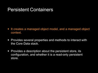 Core data ios10changes | PPT
