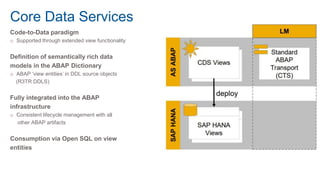 Core Data Service | PPTX | Databases | Computer Software and Applications