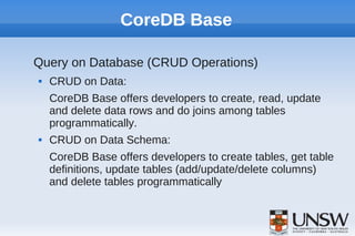 Core db framework | PDF | Databases | Computer Software and Applications