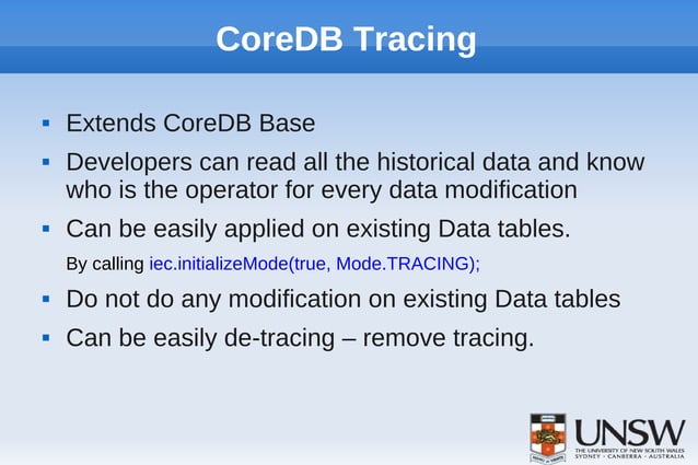 Core Db Framework Ppt 2420