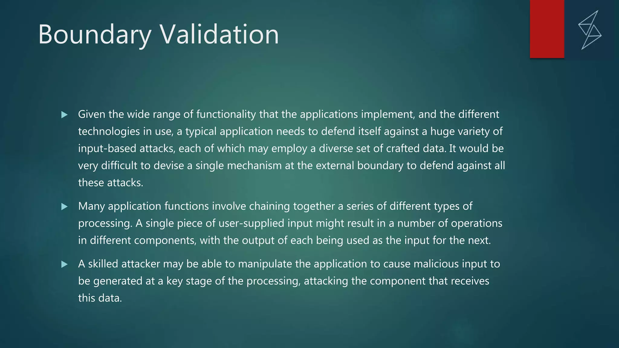 Core defense mechanisms against security attacks on web applications | PPTX