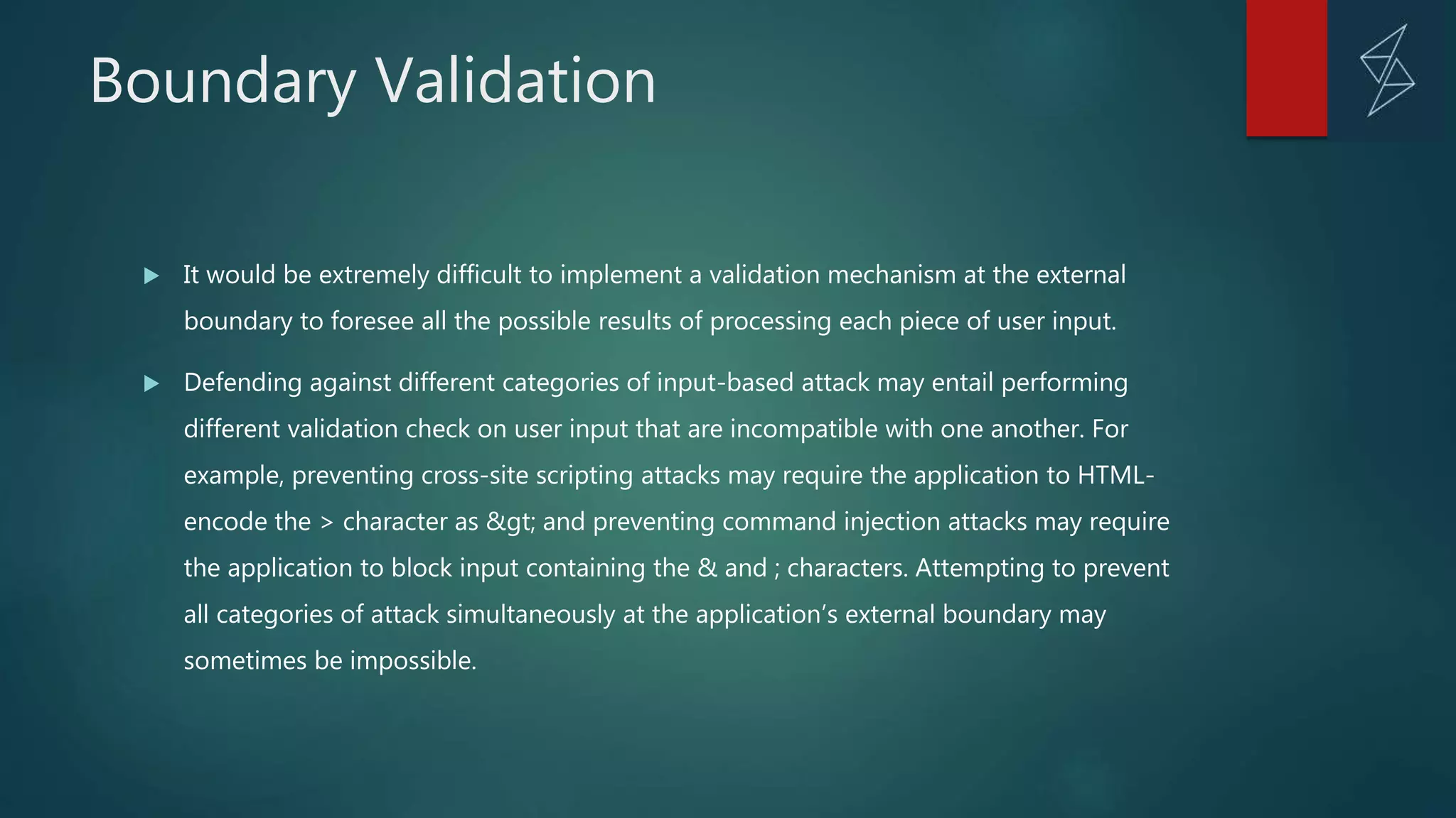 Core defense mechanisms against security attacks on web applications | PPTX