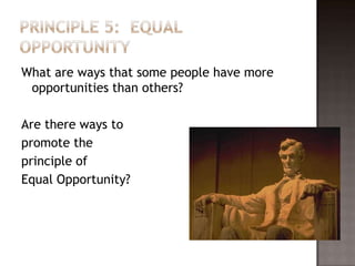 7 Core Democratic Principles - Definitions and Real World Application | PPT