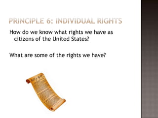 7 Core Democratic Principles - Definitions and Real World Application | PPT