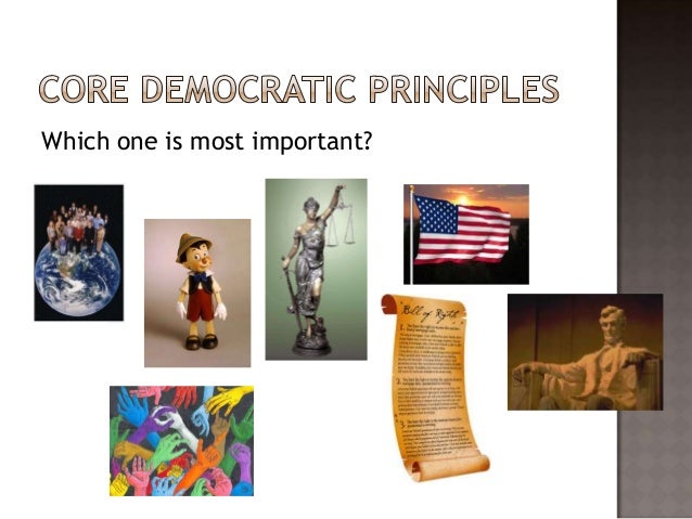 7 Core Democratic Principles - Definitions and Real World Application 7 Core Democratic Principles - Definitions and Real World Application