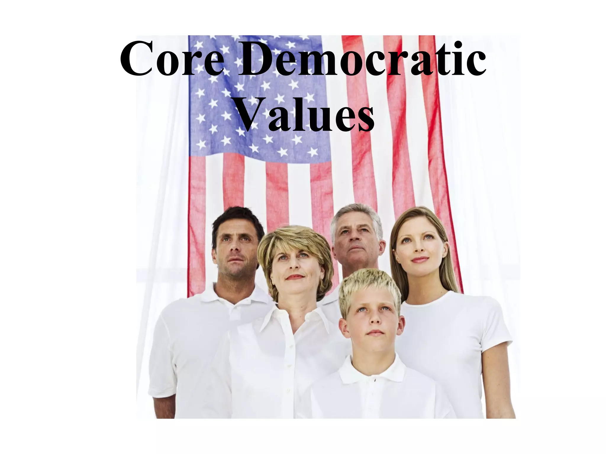 Core democratic values | PPT
