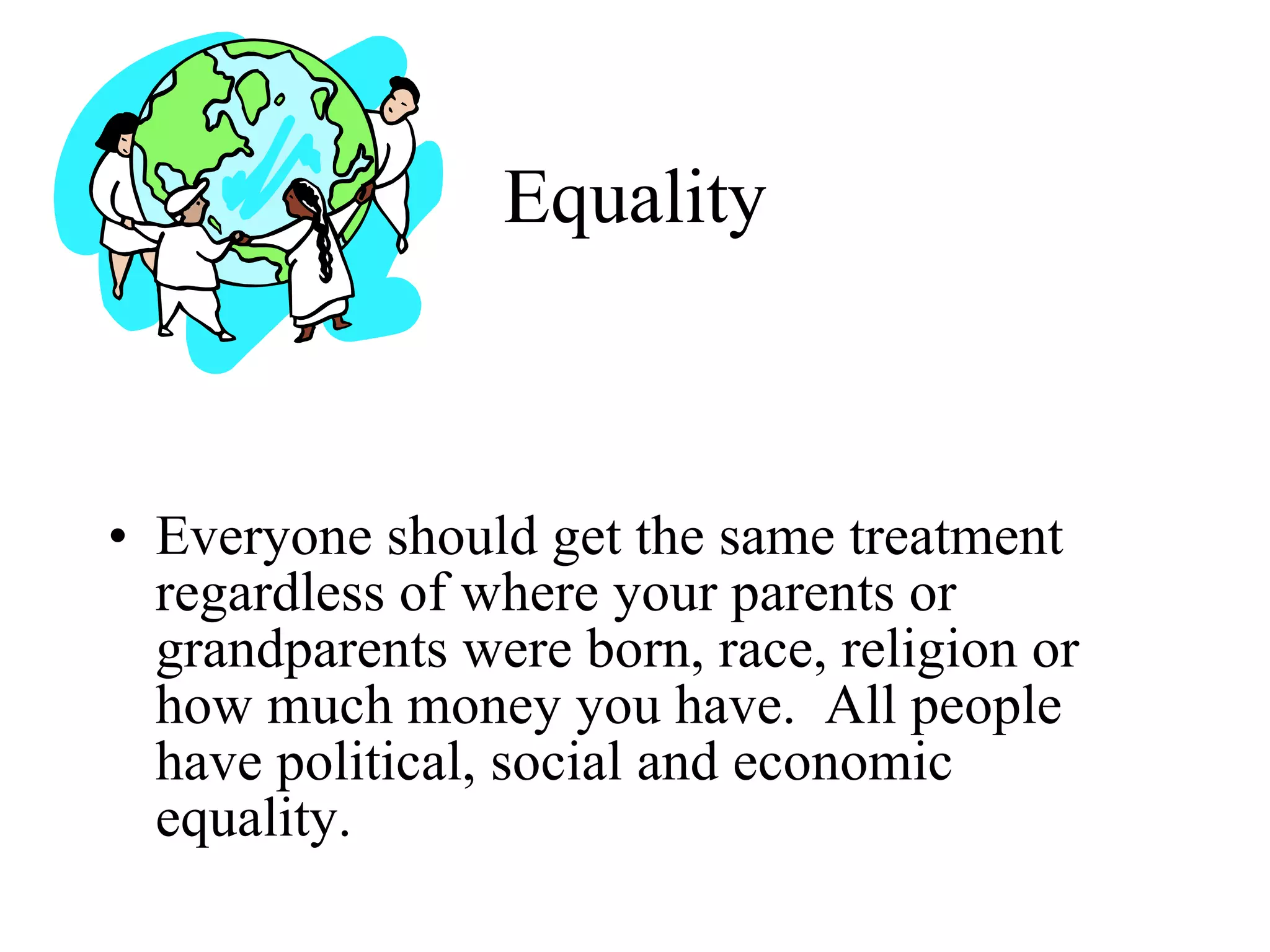 Core democratic values | PPT