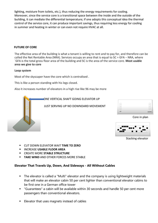 CORE DESIGN IN HIGH RISE | PDF