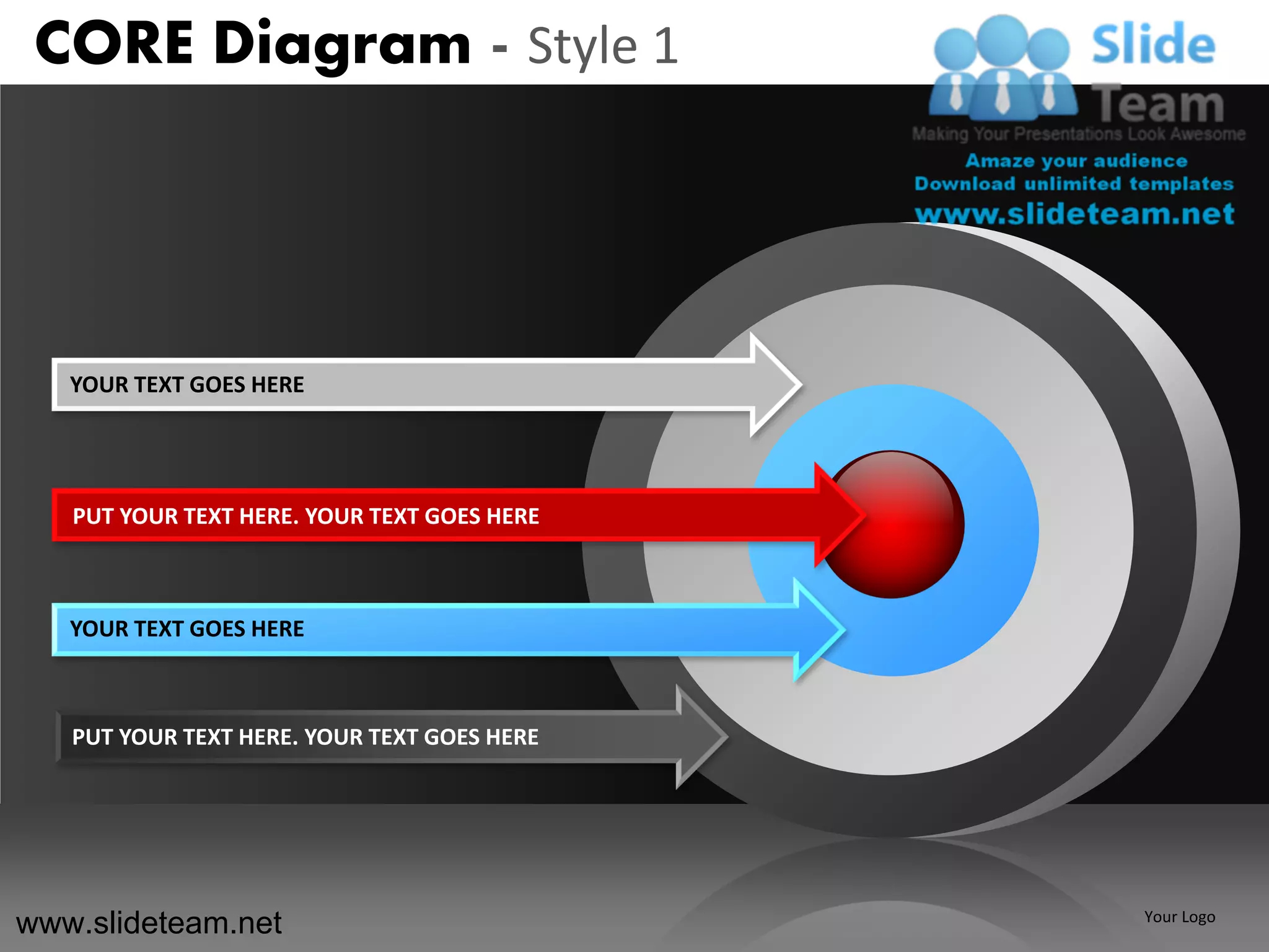 Core diagram design 1 powerpoint presentation templates. | PDF ...