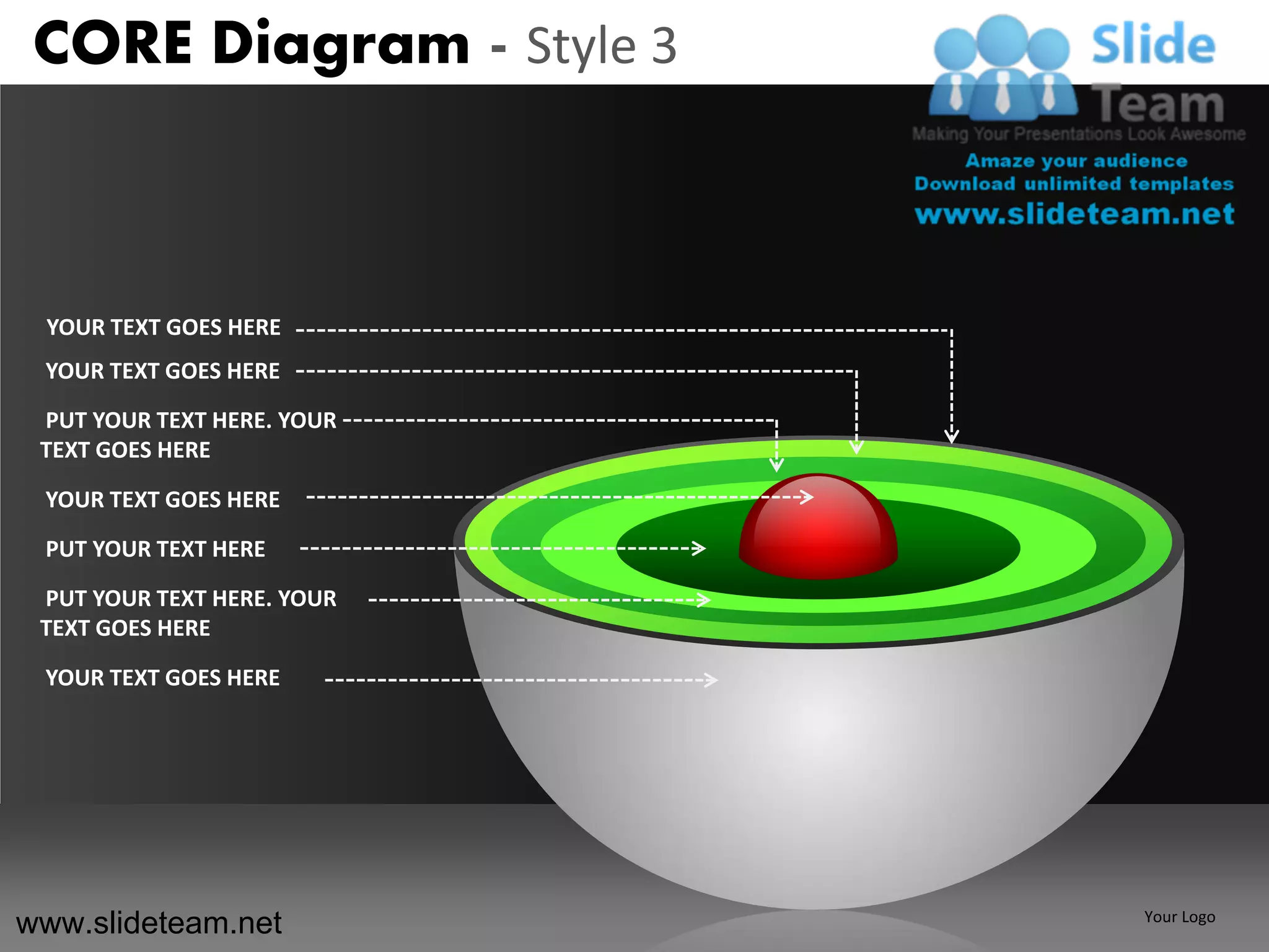 Core diagram design 3 powerpoint ppt templates. | PDF