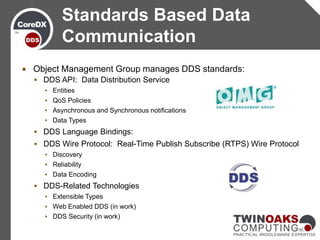 CoreDX DDS Technical Information | PPTX