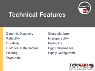 CoreDX DDS Technical Information | PPTX