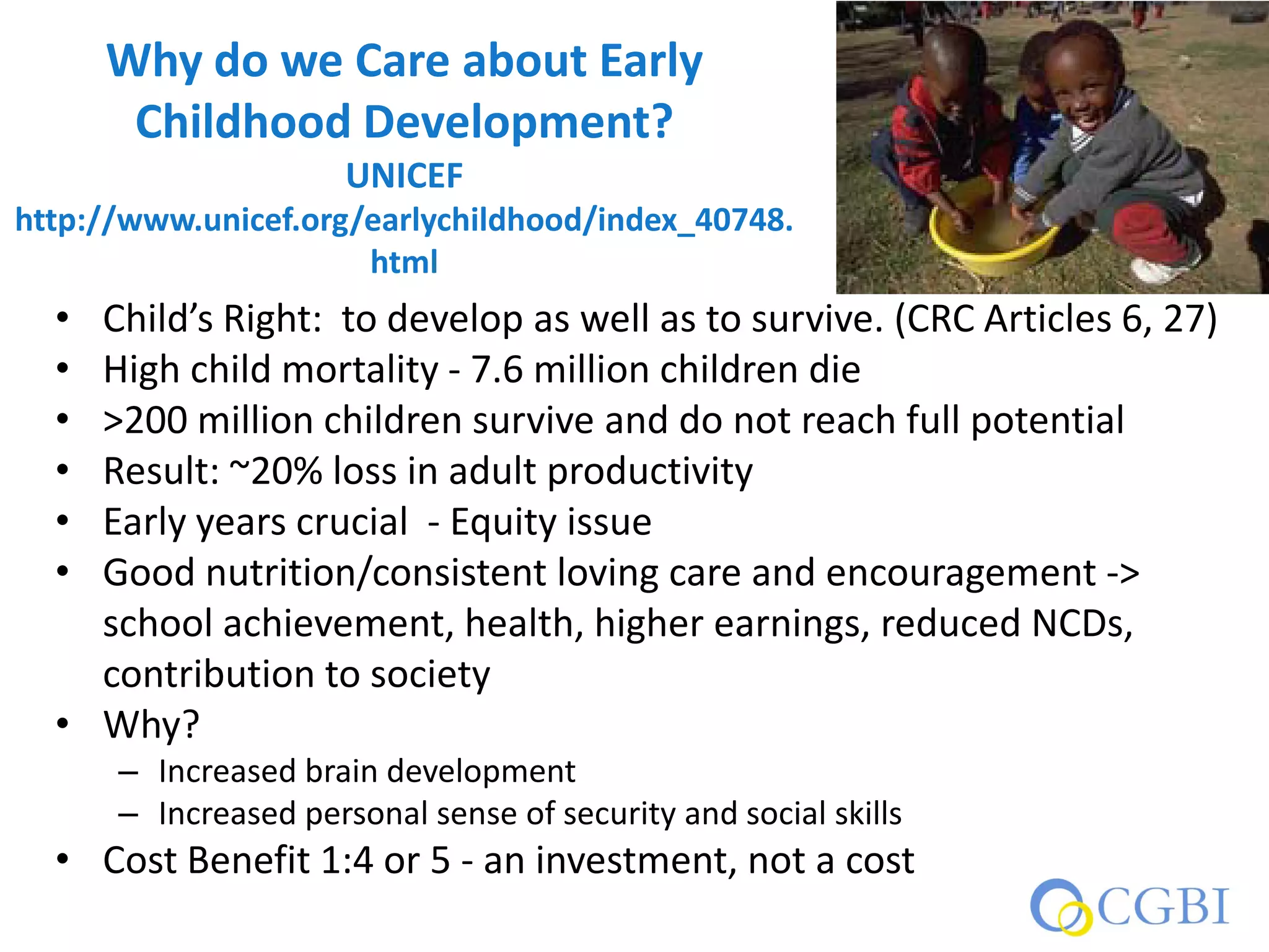 Early Childhood Development | PPT