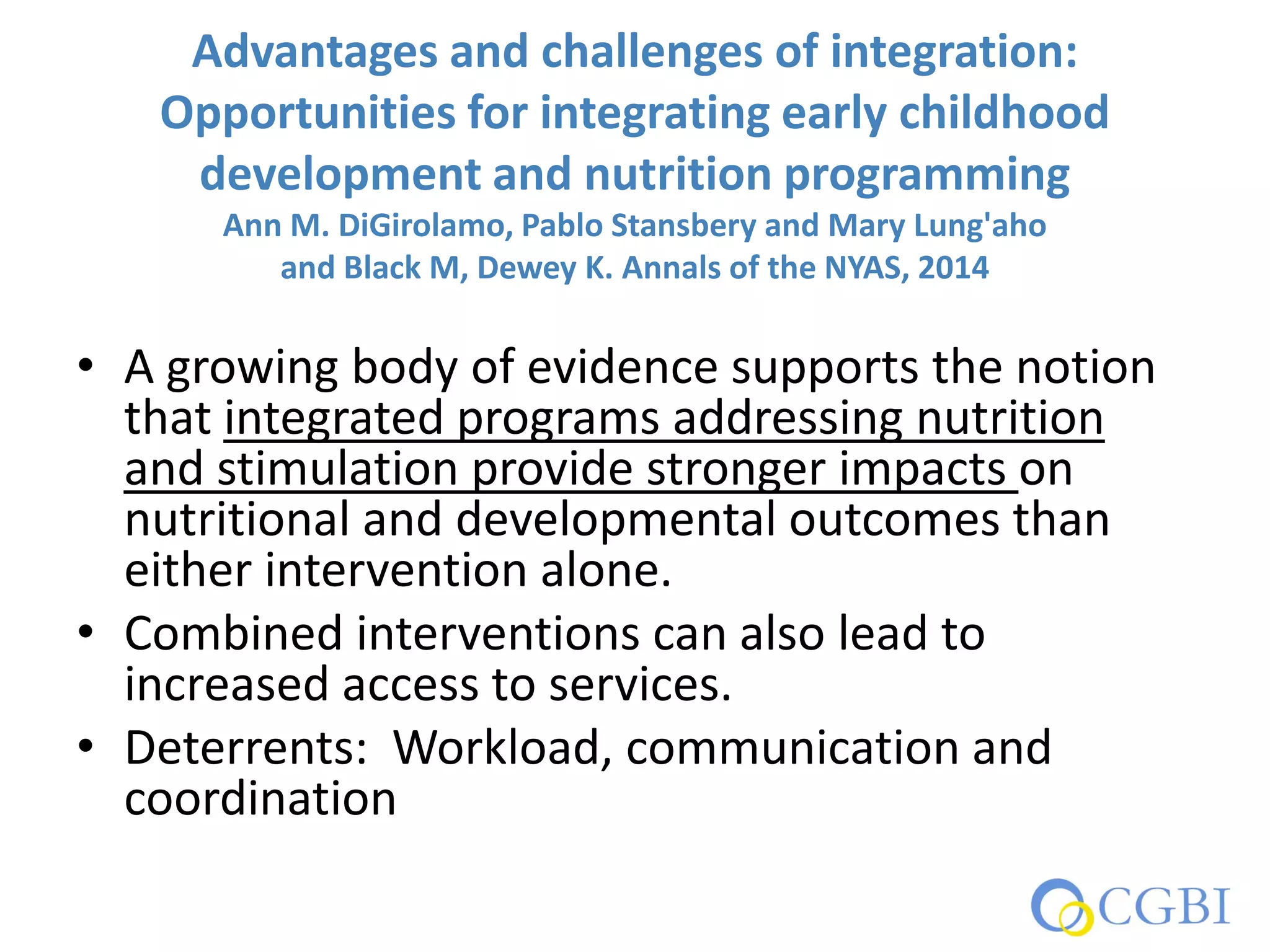 Early Childhood Development | PPT