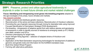 ICARDA Strategy 2017 – 2026 Building on 40 Years of Dryland Research | PPT