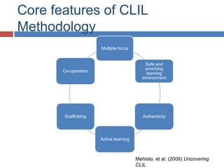 Core features of clil | PPT