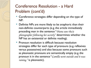 Coreference_Resolution in Natural language processing | PPT