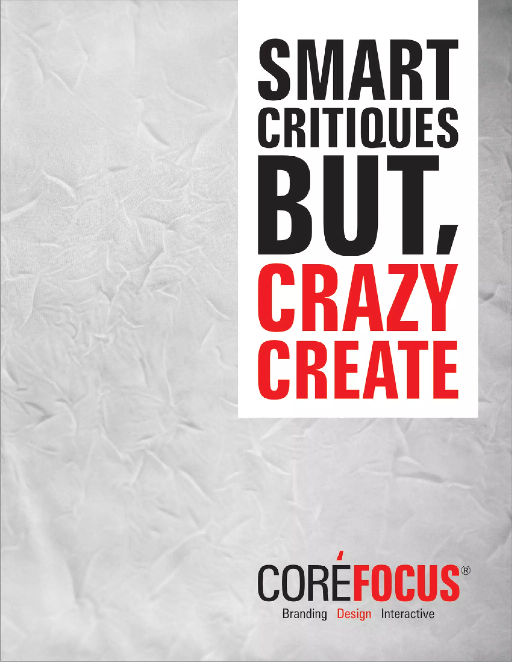 Corefocus marketing brochure_new_design | PDF