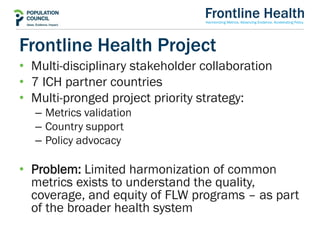 Leveraging Expertise: A Multi-Stakeholder Partnership Approach to ...