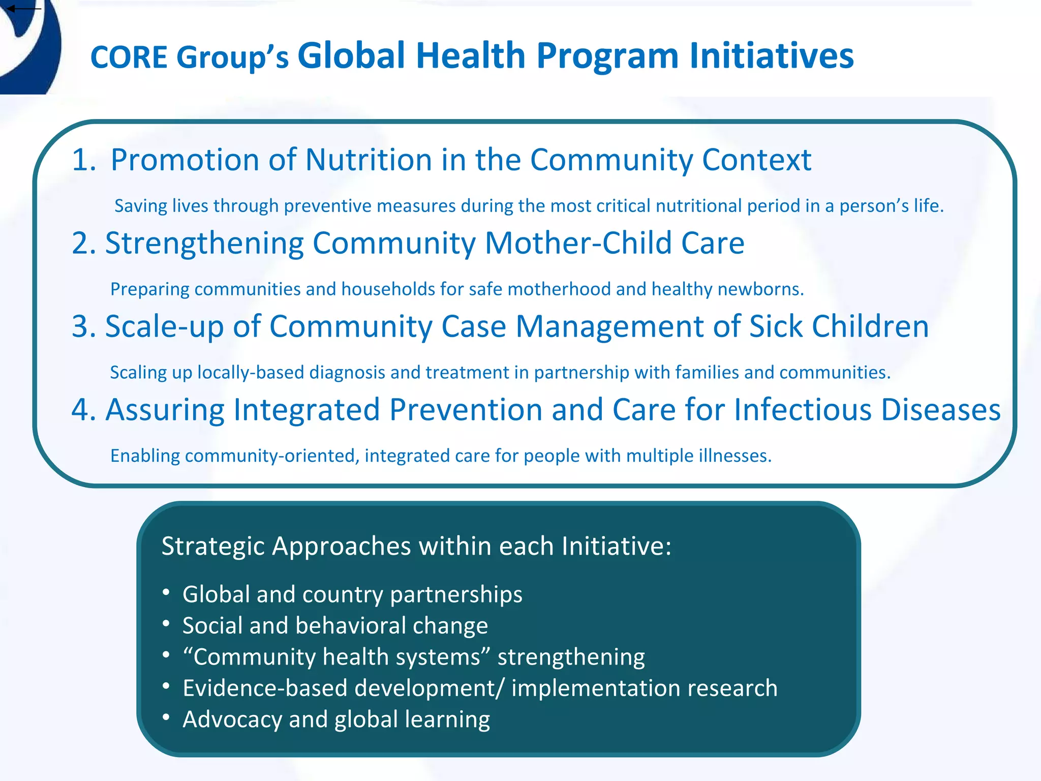 CORE Group Overview | PPT