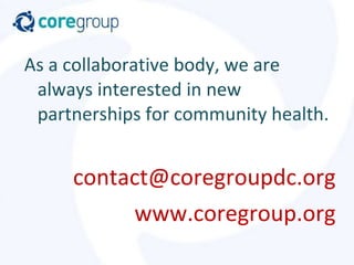 CORE Group Overview | PPT