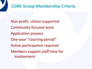 CORE Group Overview | PPT