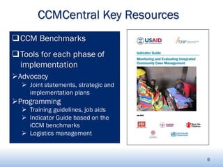 Overview of the Integrated Community Case Management (iCCM) of ...