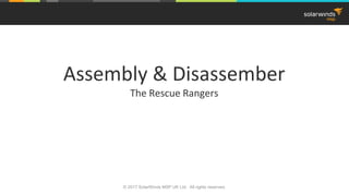 C++ and Assembly: Debugging and Reverse Engineering | PPT