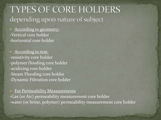 Core holders | PPTX