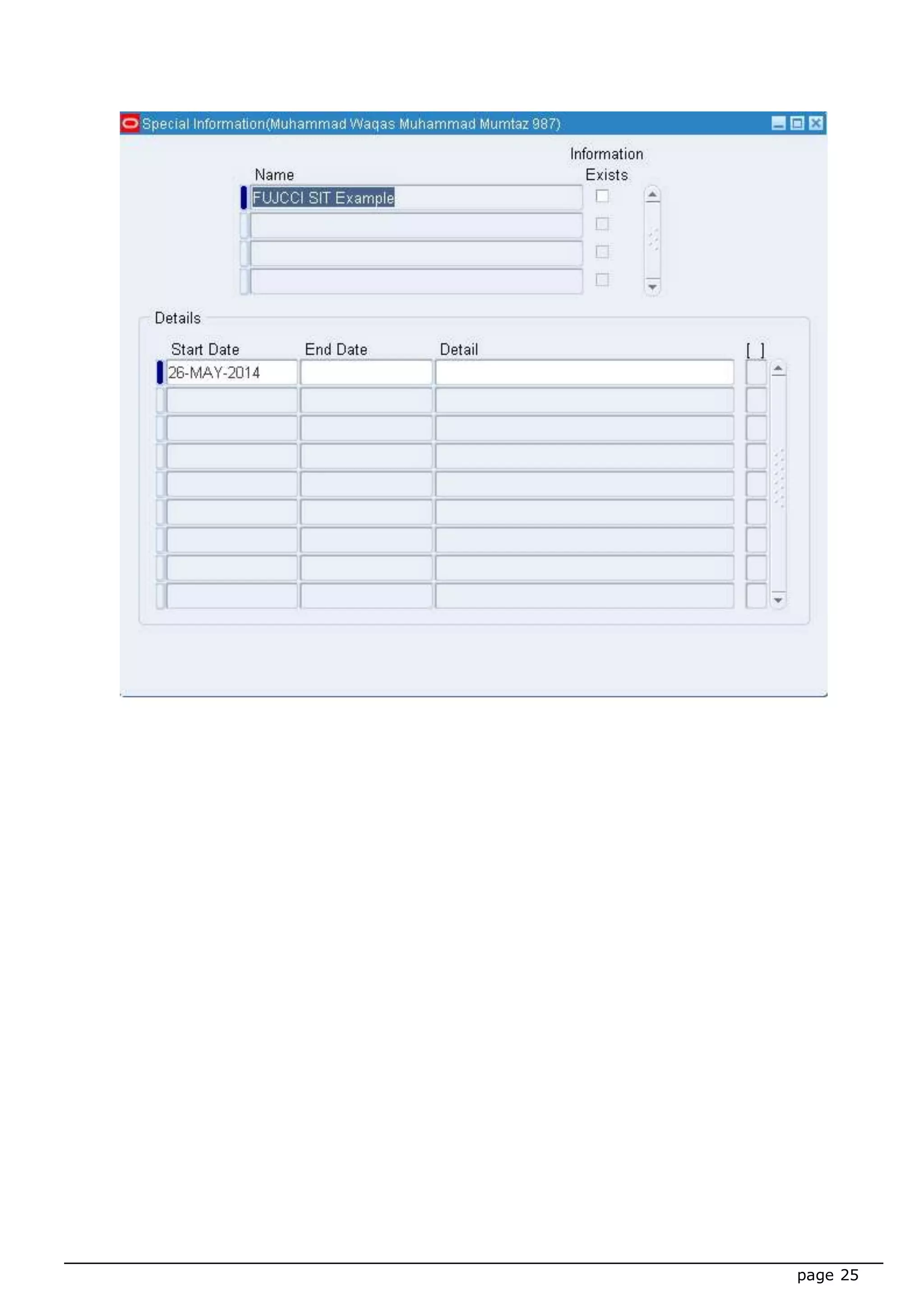 Oracle EBS R 12 Core hr user manual | DOCX