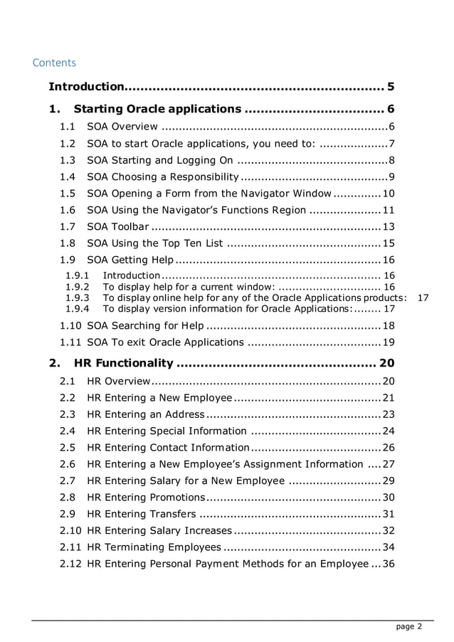 Oracle EBS R 12 Core hr user manual | DOCX