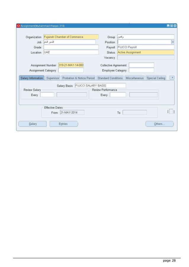 Oracle EBS R 12 Core hr user manual | DOCX
