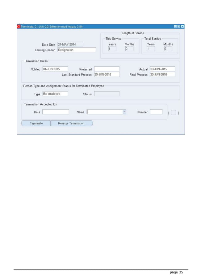 Oracle EBS R 12 Core hr user manual | DOCX
