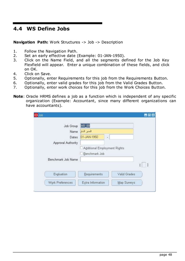 Oracle EBS R 12 Core hr user manual | DOCX