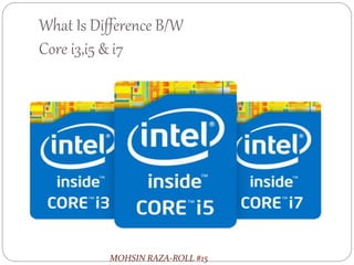 Core i3,i5,i7 | PPT