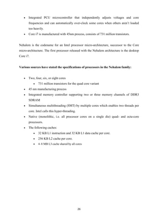 Intel Core i7 | DOCX