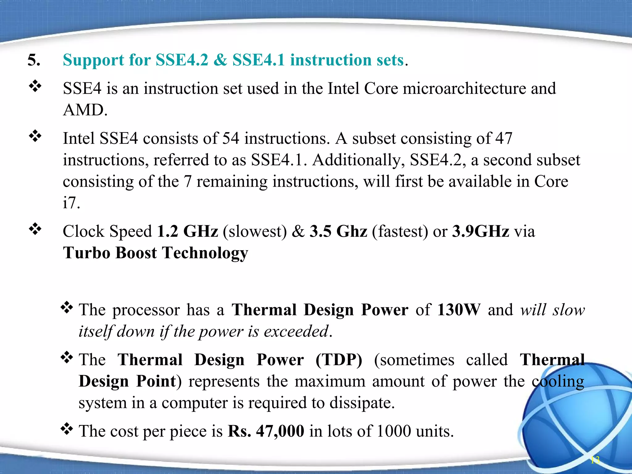 Intel Core i7 Processors | PPT