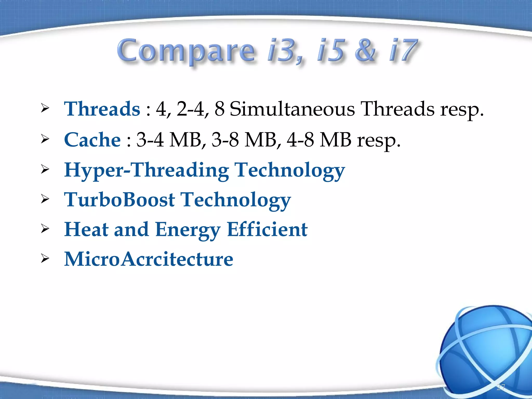 Intel Core i7 Processors | PPT