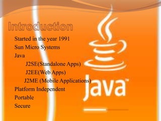 Core java | PPTX
