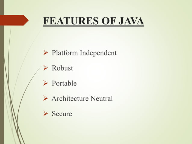 Core java for FACEBOOK ACCOUNT | PPT