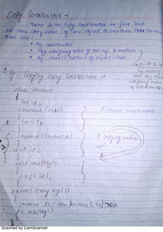 Core JAVA Notes | PDF