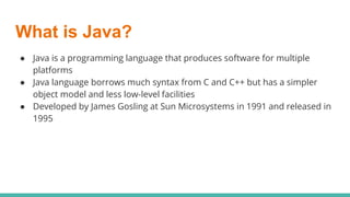 Java Training In Ahmedabad | PPT