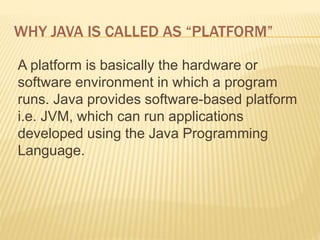 Core java | PPTX