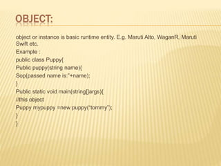 Core java | PPT