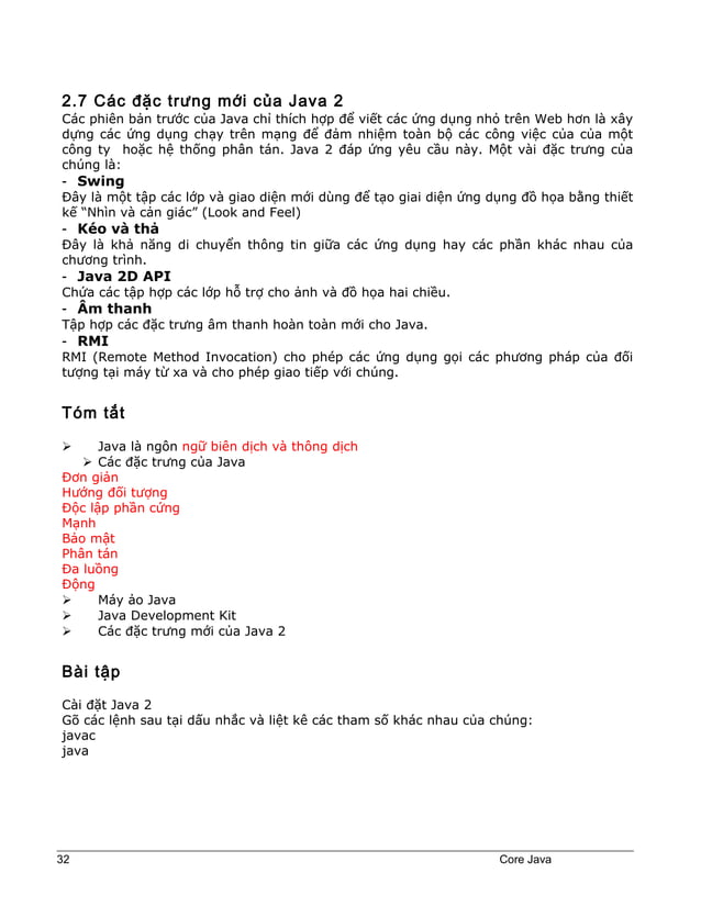 Core java 2 | PDF