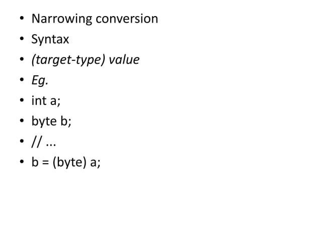 Core java complete ppt(note) | PPTX