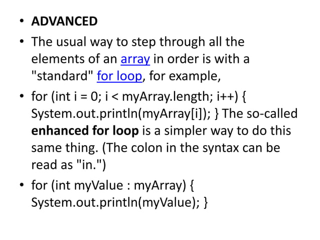 Core java complete ppt(note) | PPTX