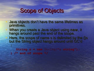 Core Java Concepts | PPT