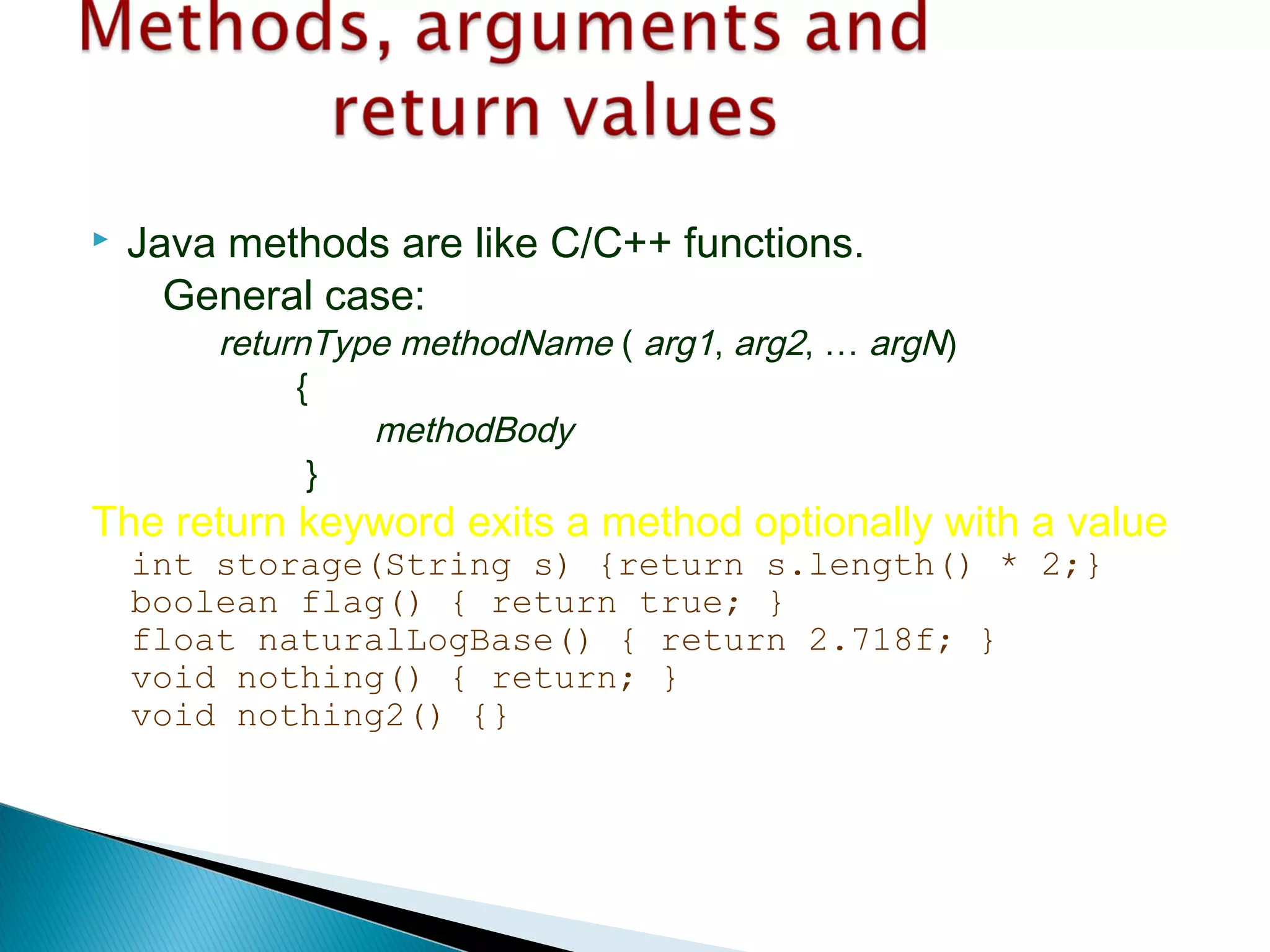 Core java concepts | PPT