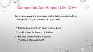 Core java concepts | PPT